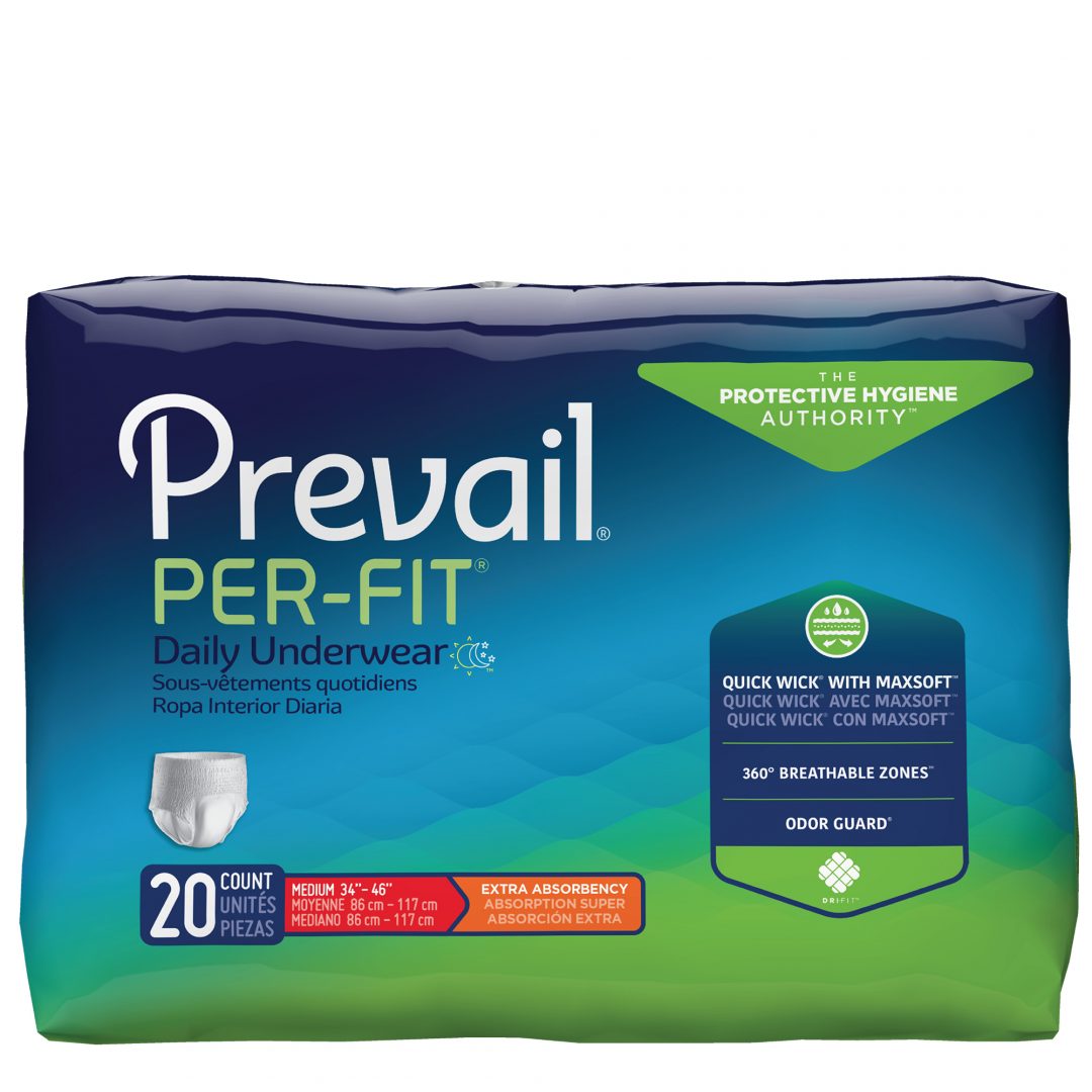 Prevail® Per-Fit® Underwear: Extra Absorbency – Disposables Delivered