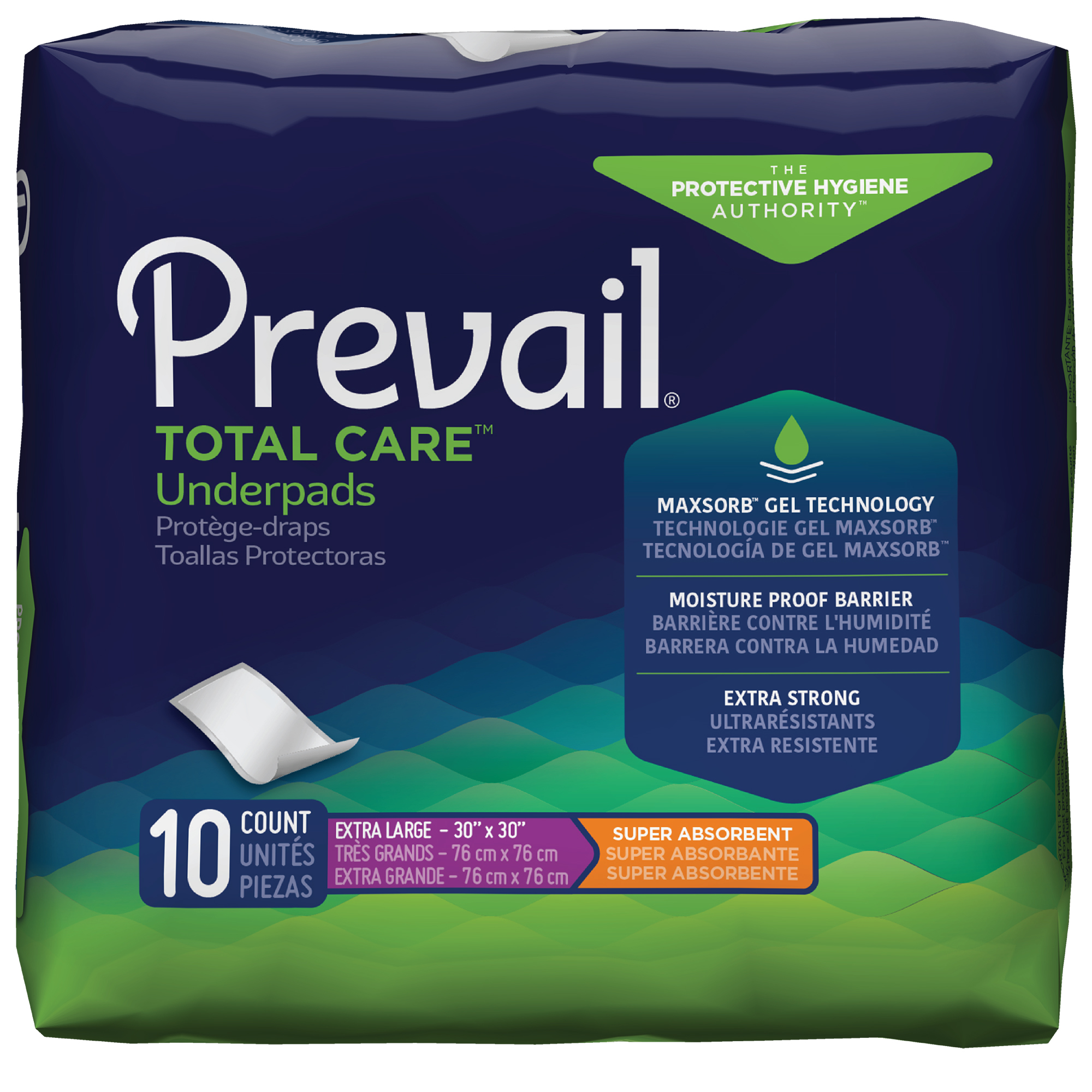 Prevail® Super Absorbent Underpads – Disposables Delivered