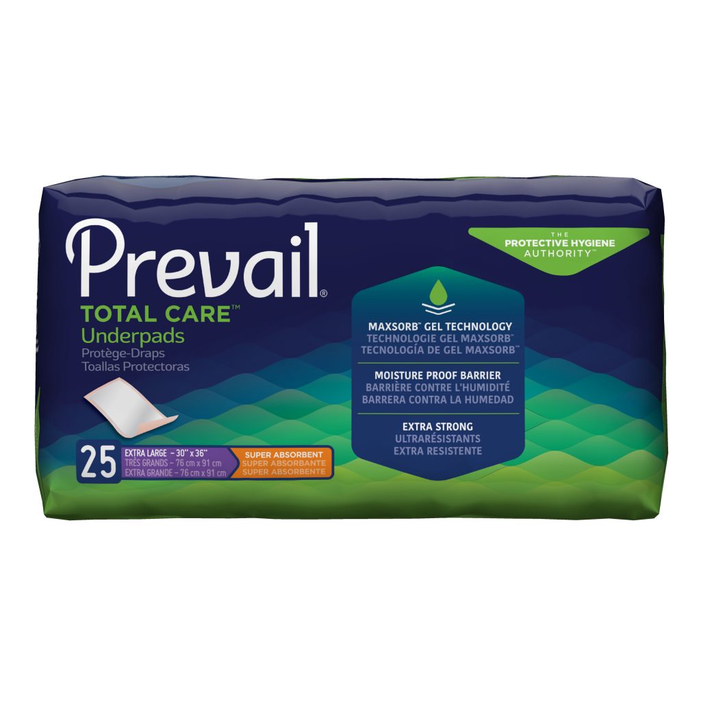 Prevail® Super Absorbent Underpads – Disposables Delivered